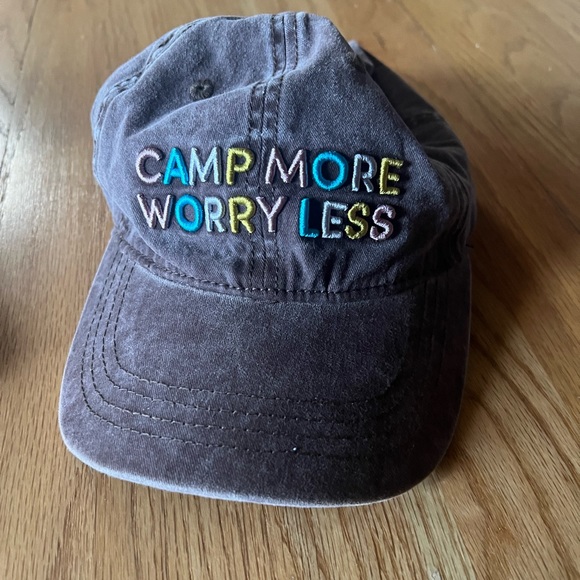 Accessories | Camp More Worry Less Hat | Poshmark